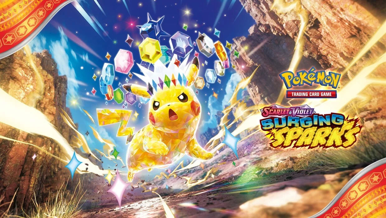 “Surging Sparks” Set Officially Revealed for November, Full Product Li ...